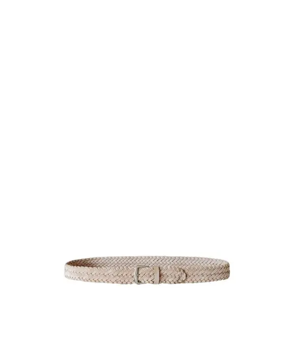Loro Piana Alsavel Buckle Belt - Beige