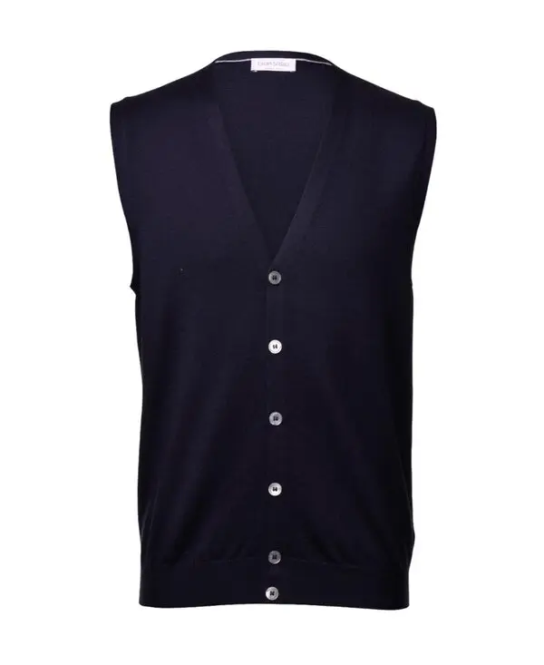 GRAN SASSO V-neck Knitted Vest