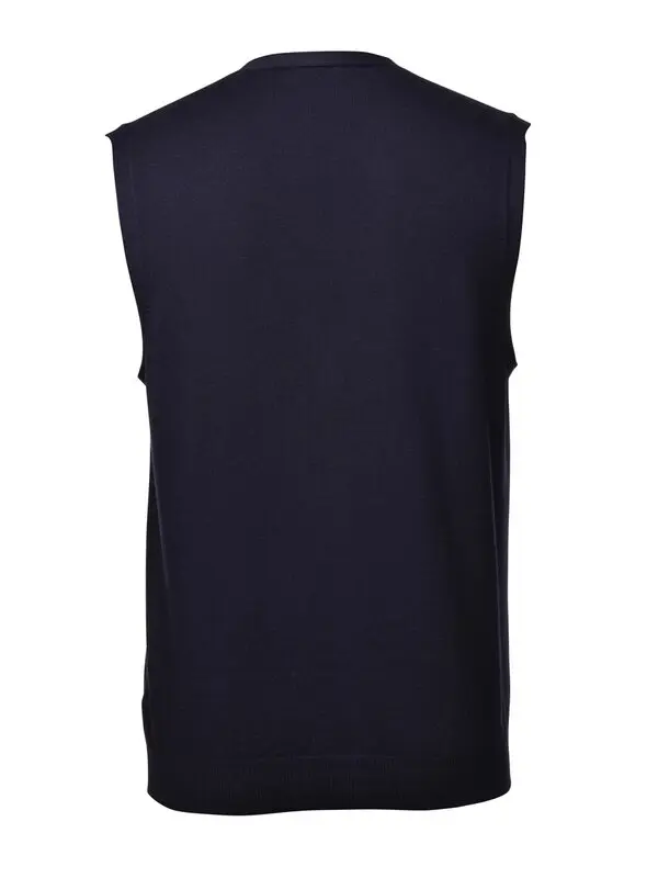 GRAN SASSO V-neck Knitted Vest