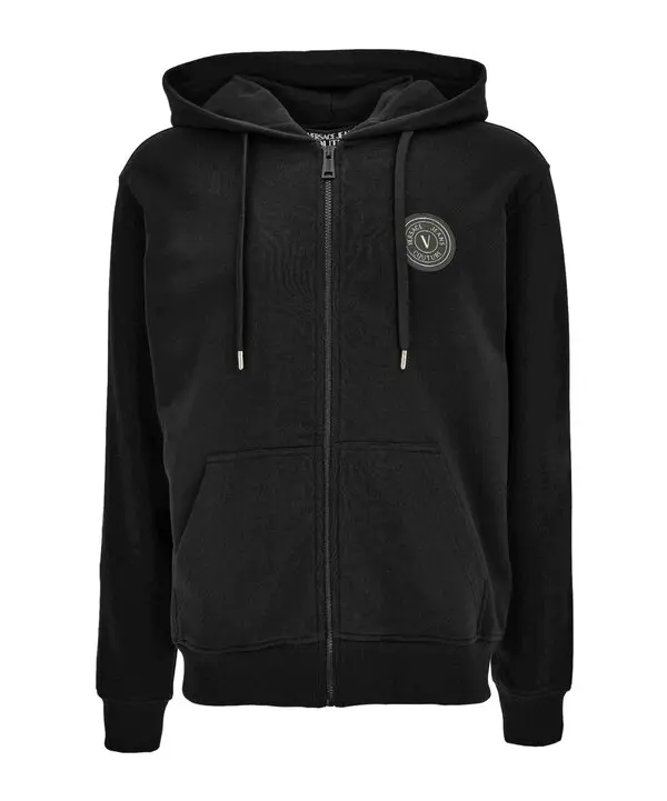 Versace Zipper Sweatshirt - Black
