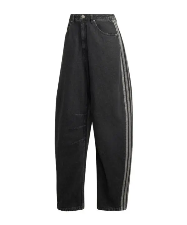 ADIDAS ORIGINALS High Rise Barrel Jeans