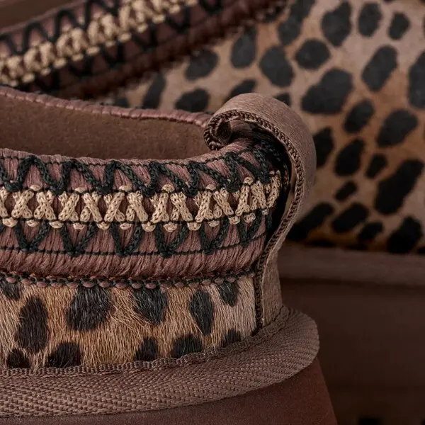 UGG Tazz Caspian Leopard-print Slip-on Mules