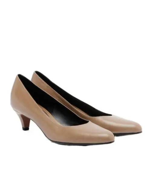 THE ROW Ornella Leather Pumps