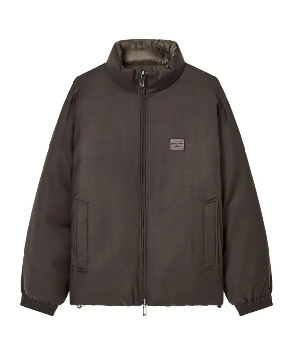 Emporio Armani Reversible High-neck Padded Jacket