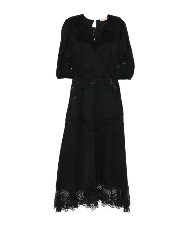 TWINSET Crew-neck Midi Dress