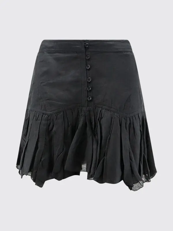 Isabel Marant Étoile Ruffled Mini Skirt - Black