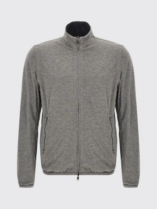 Herno High Neck Zip-up Nylon Bomber Jacket - Multicolor