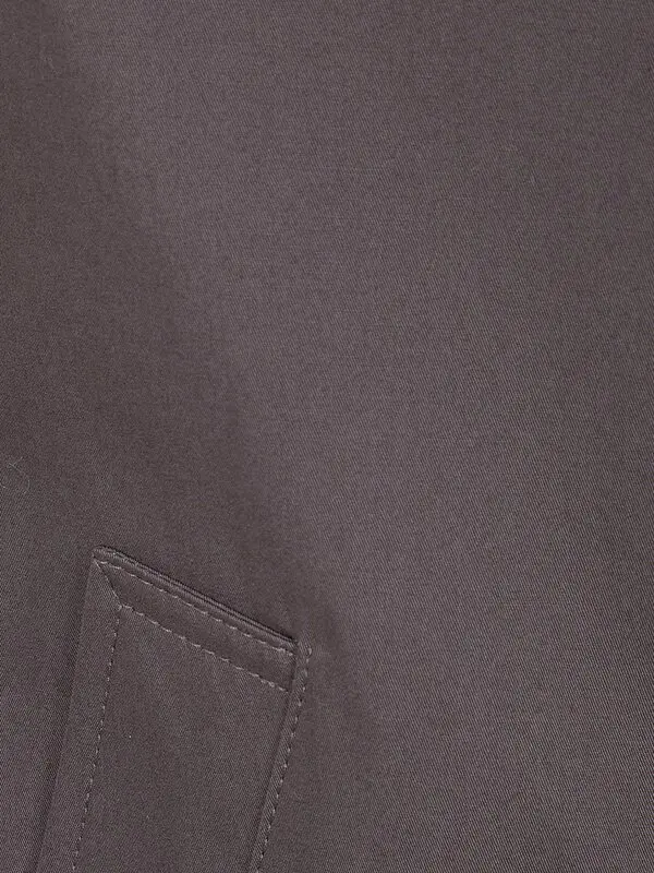 Herno Waterproof Cotton Gabardine Trench Coat