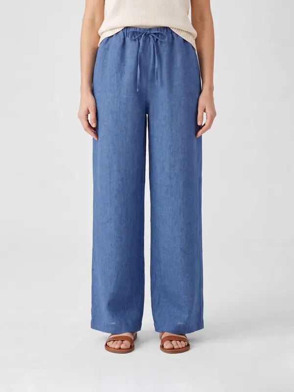 RÓHE Wide Leg Drawstring Trousers
