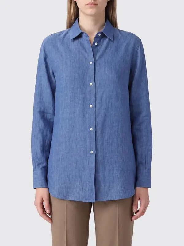 RÓHE Classic Collar Shirt - Blue