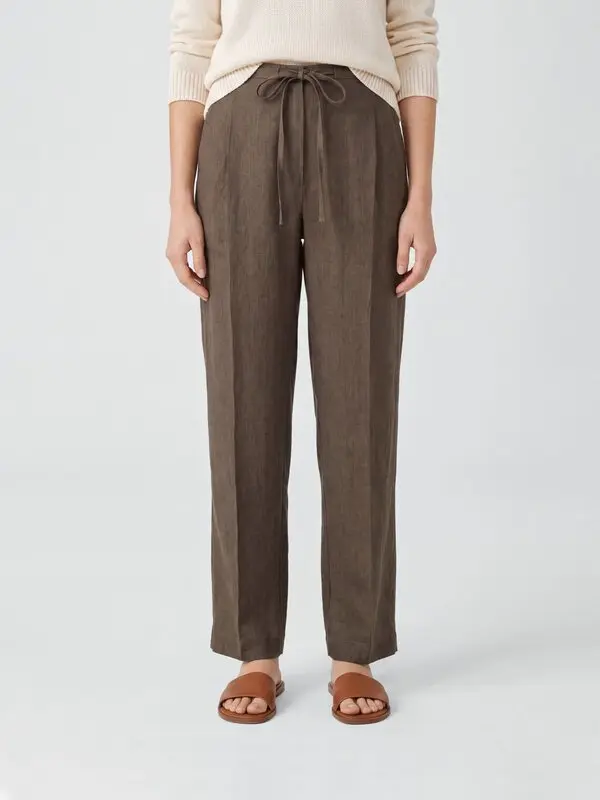 RÓHE Tailored Trousers With Drawstring Waist