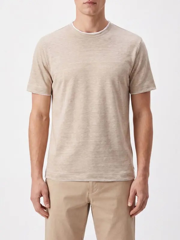 Eleventy T-shirt - Sand