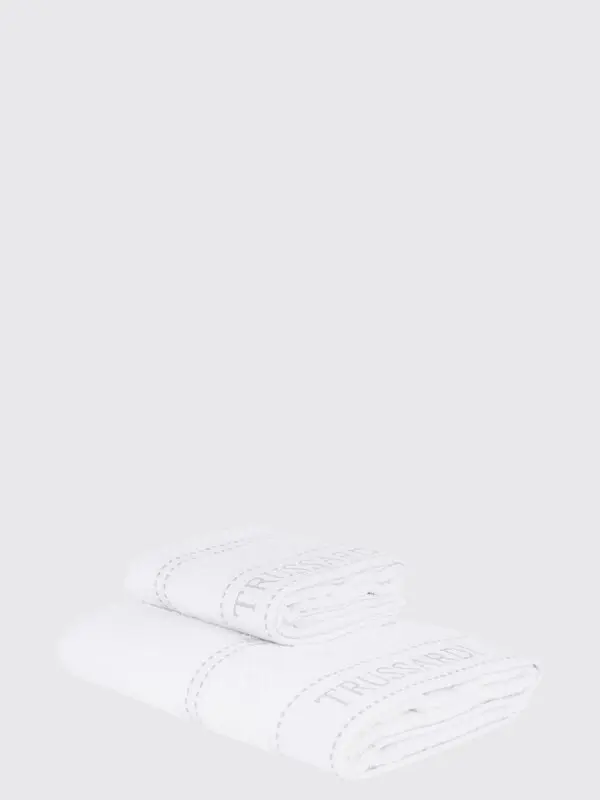TRUSSARDI Bath And Beach Towels Lifestyle - White