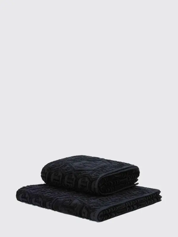 Philipp Plein Bath And Beach Towels Lifestyle - Black