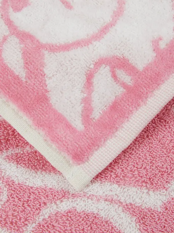 Philipp Plein Bath And Beach Towels Lifestyle - Pink