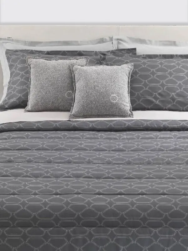 TRUSSARDI Bedcovers And Blankets Lifestyle - Grey