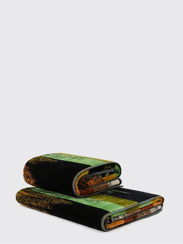 CARRARA Bath And Beach Towels Lifestyle - Black