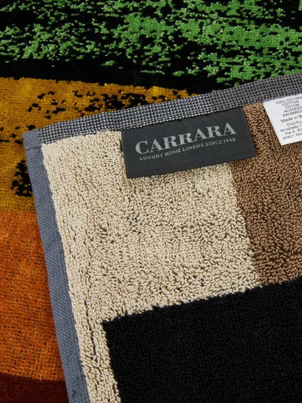 CARRARA Bath And Beach Towels Lifestyle - Black