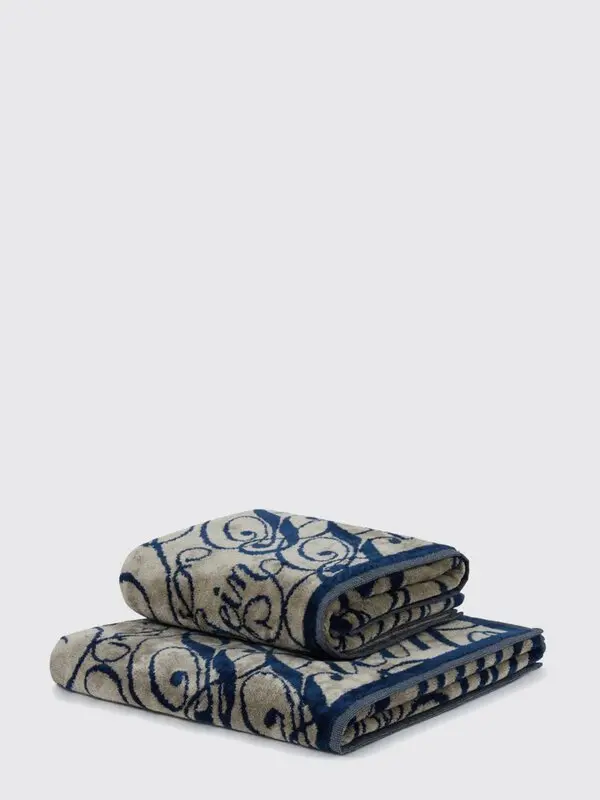 Philipp Plein Bath And Beach Towels Lifestyle - Blue