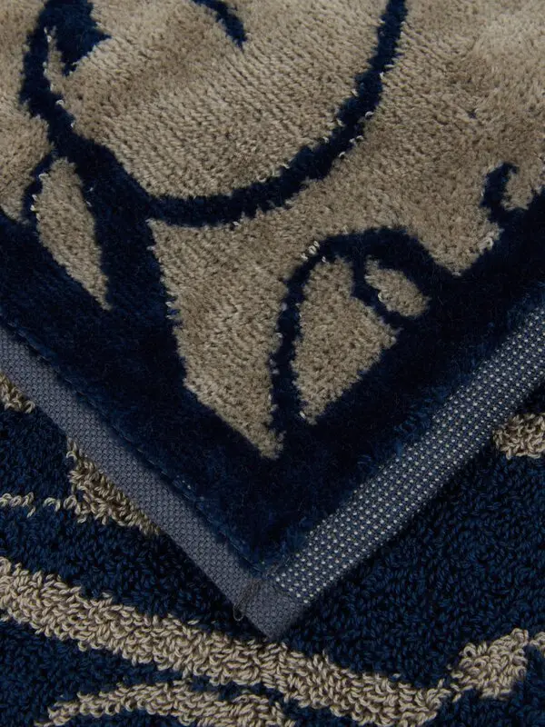 Philipp Plein Bath And Beach Towels Lifestyle - Blue