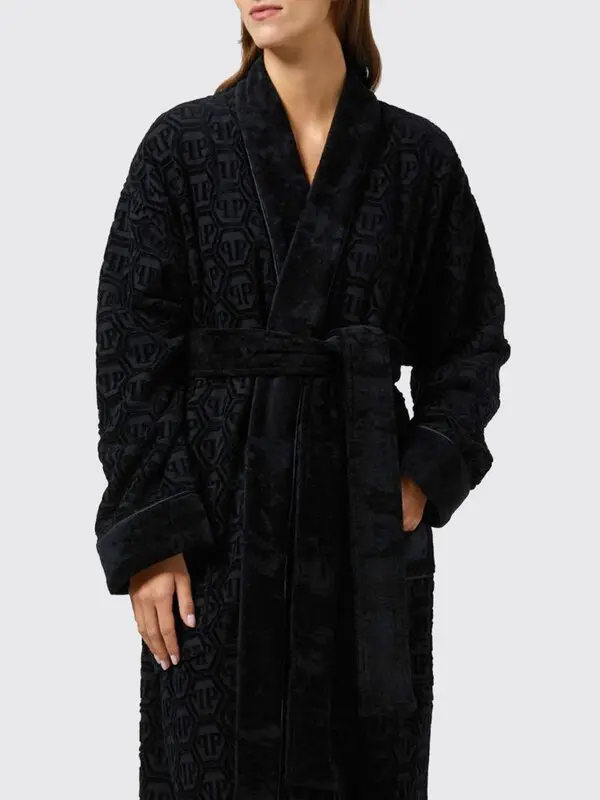 Philipp Plein Bathrobes Lifestyle - Black