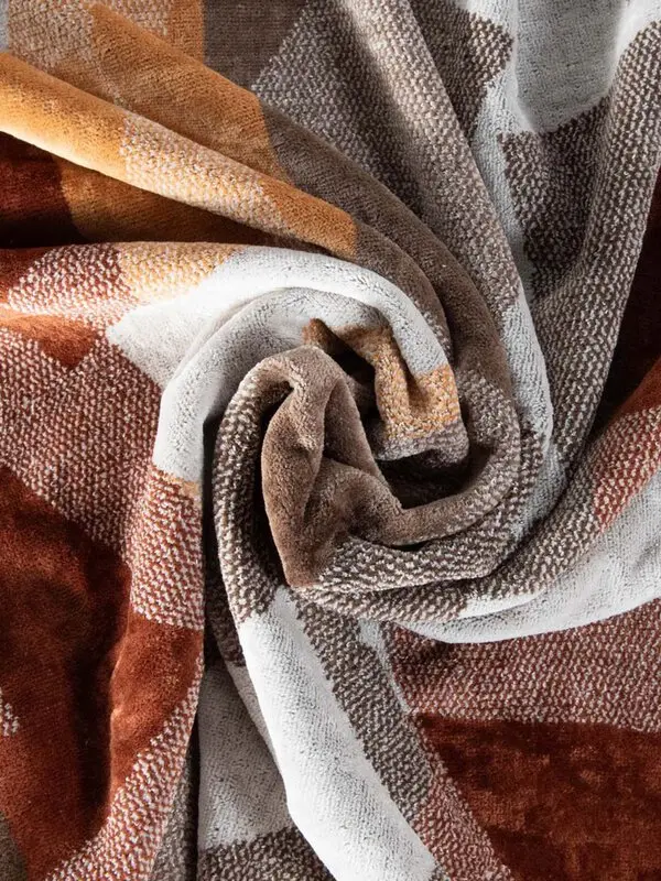 CARRARA Bath And Beach Towels Lifestyle - Burnt