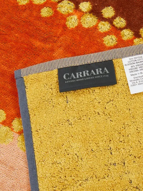 CARRARA Madagascar Abstract Pattern Set Of Two Towels