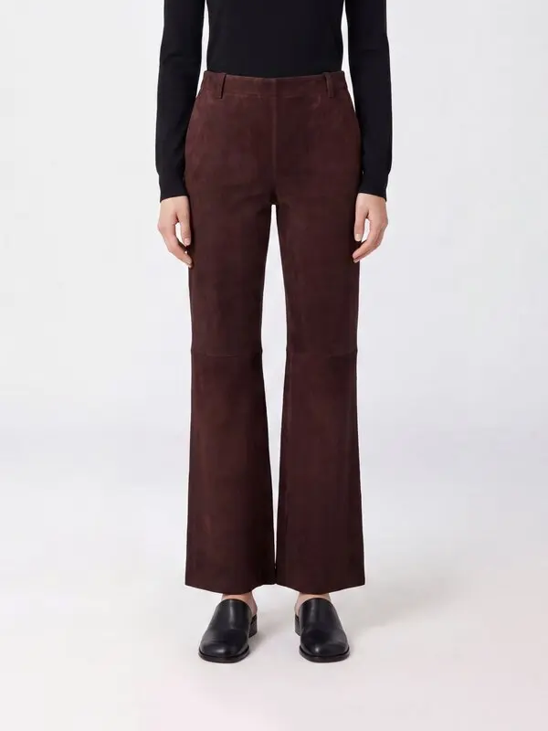 Stouls Flare Suede Trousers
