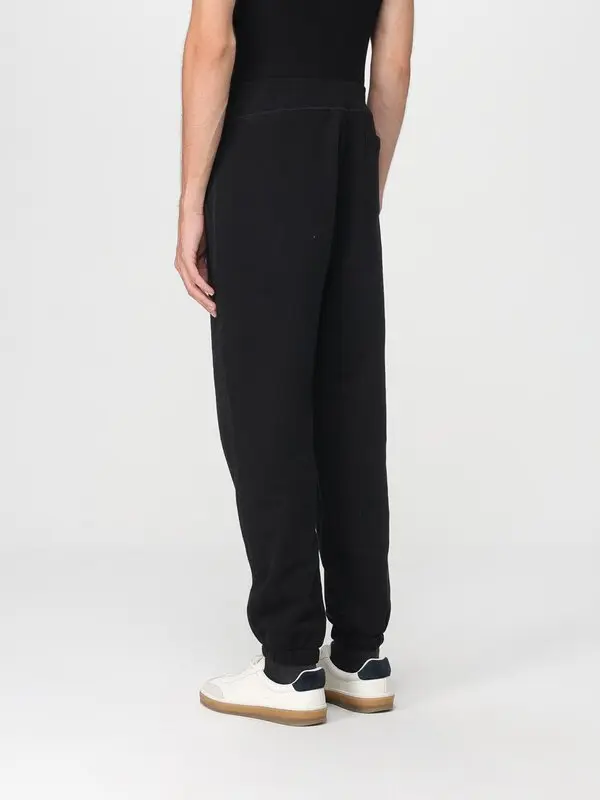 Polo Ralph Lauren Fleece Jogging Trousers With Embroidered Pony Logo - Black