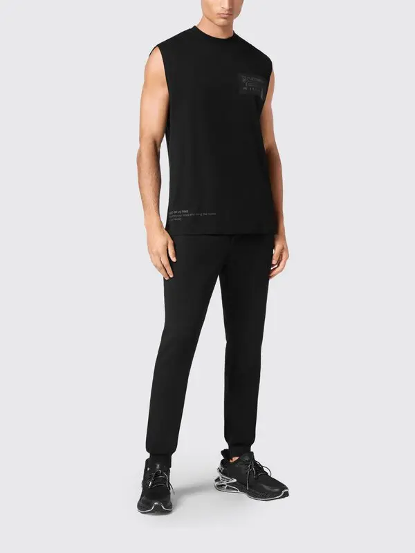 PLEIN SPORT Tank Top - Black