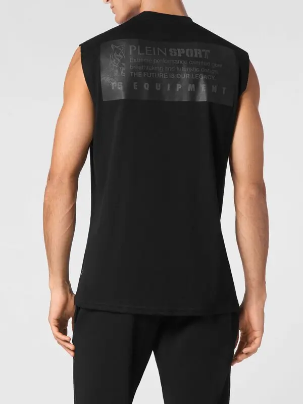 PLEIN SPORT Tank Top - Black
