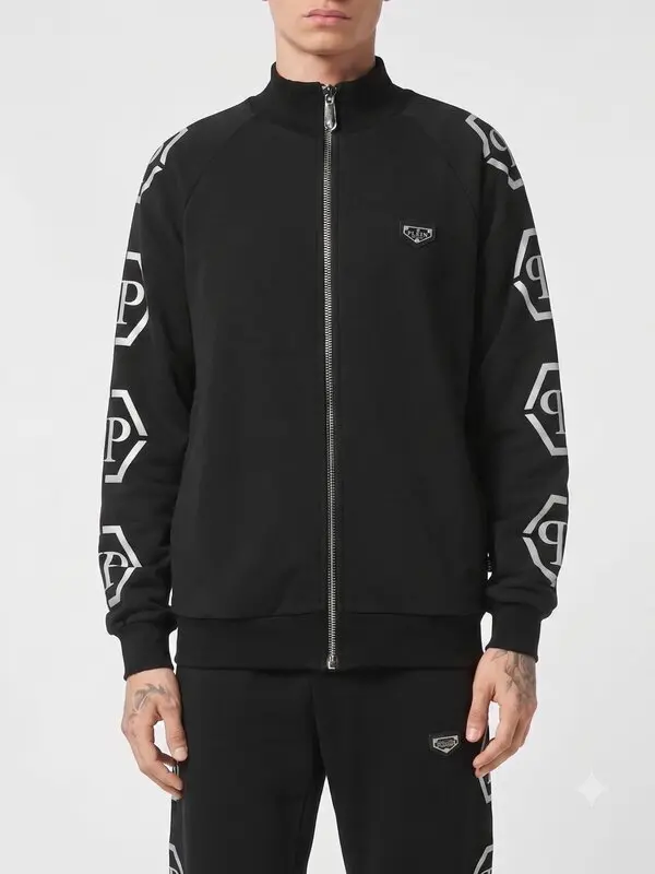 Philipp Plein Track Jacket With Logo Detail