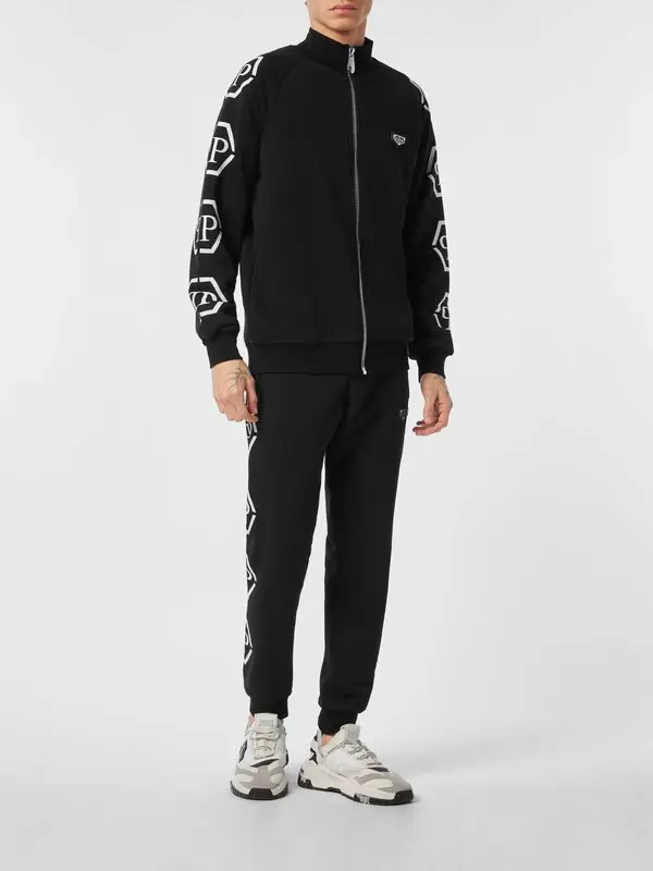 Philipp Plein Track Jacket With Logo Detail