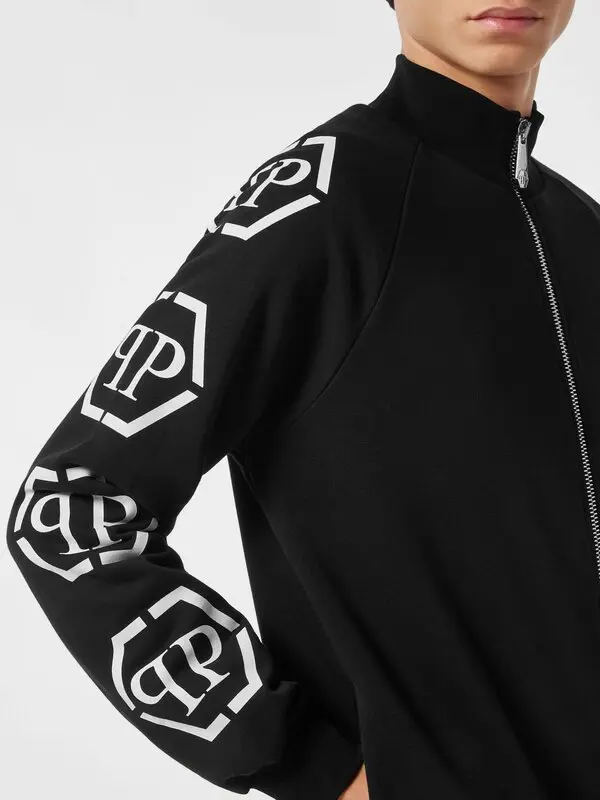 Philipp Plein Track Jacket With Logo Detail