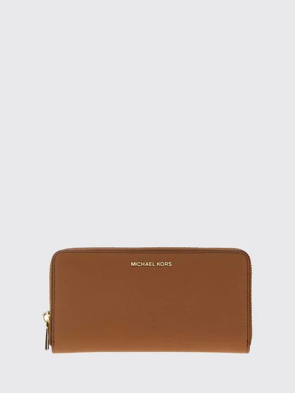 Michael Kors Zip Around Wallet - Brown