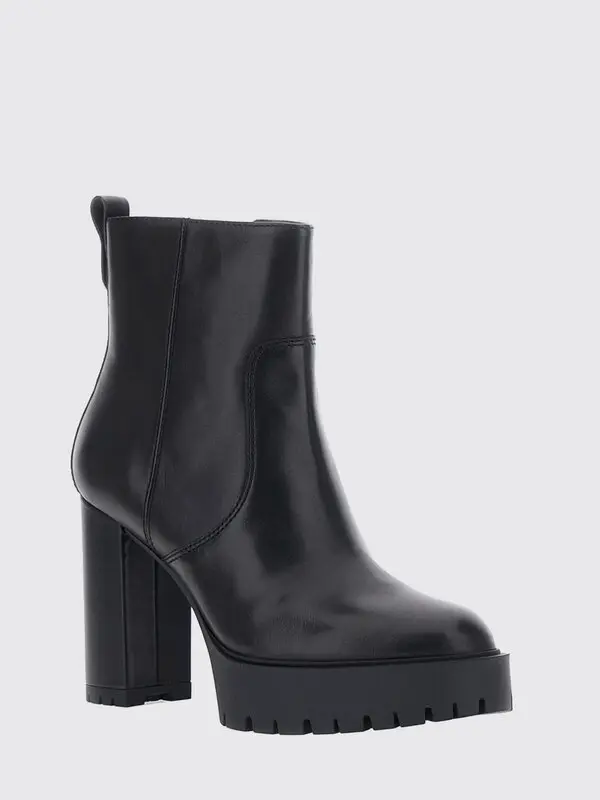 Pinko Flat Ankle Boot - Black