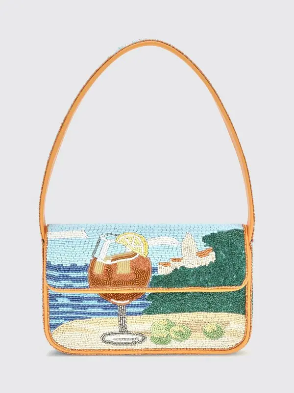 Staud Shoulder Bag - Orange