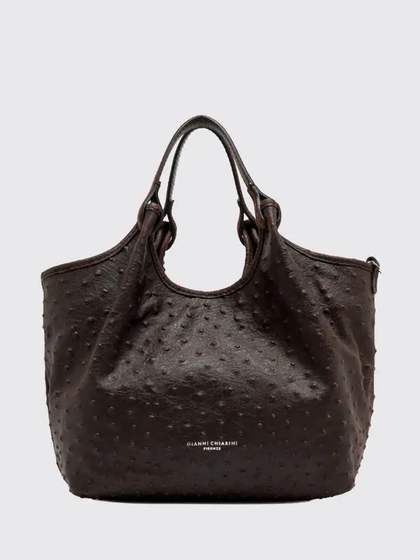 GIANNI CHIARINI Textured Leather Handbag