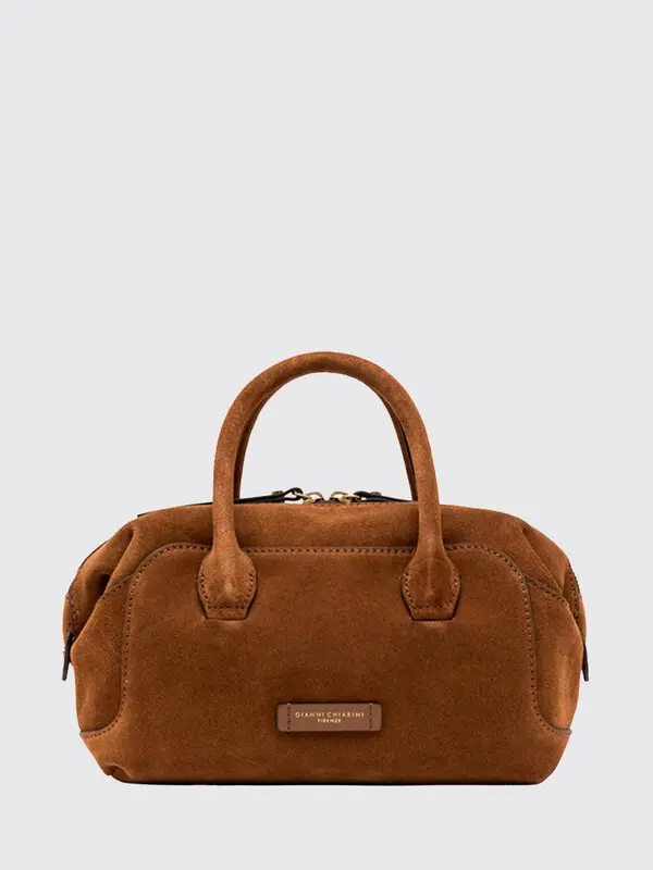 GIANNI CHIARINI Suede Handbag