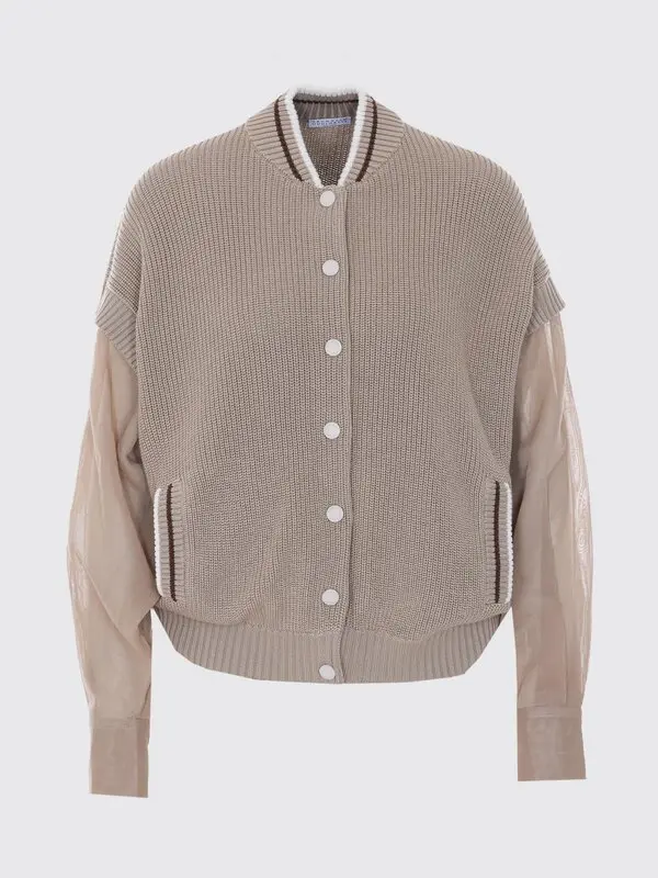 Brunello Cucinelli Cotton Bomber Jacket