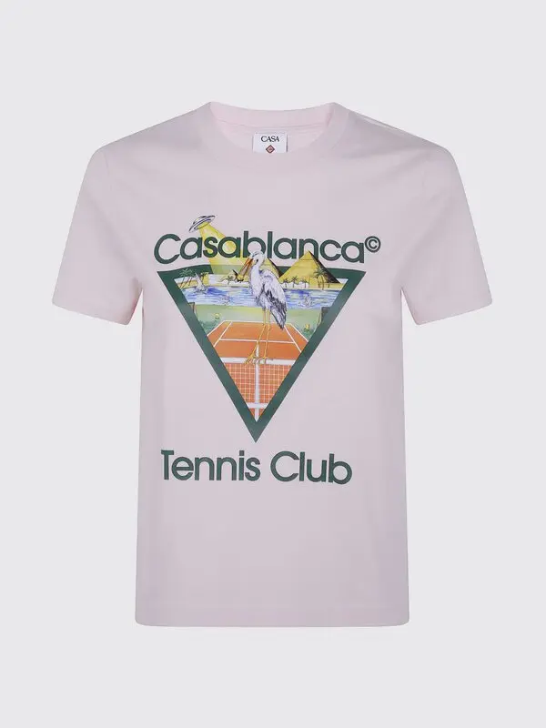 Casablanca Tennis Club Graphic T-shirt