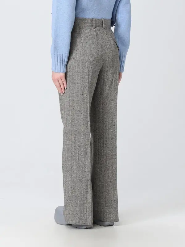 Bottega Veneta Silk And Viscose Trousers