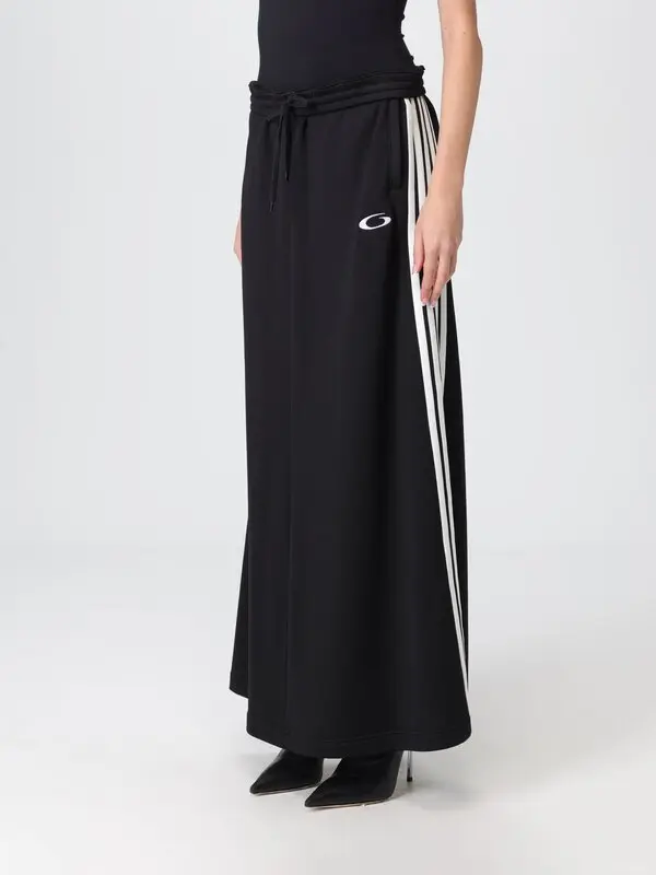 Balenciaga Maxi Skirt With Side Stripes