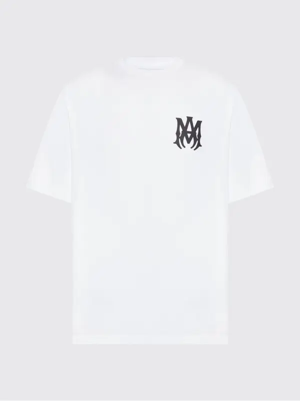 Amiri Relaxed Fit Drop Shoulder Cotton T-shirt With Logo