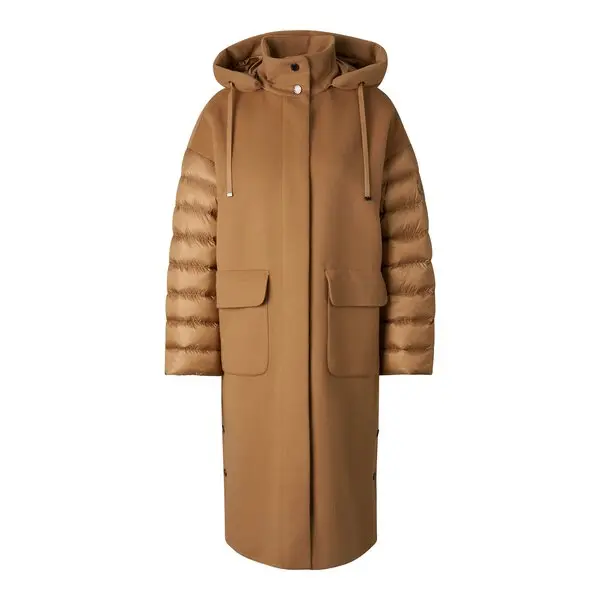 Bogner Trisha Reversible Down Coat - Camel