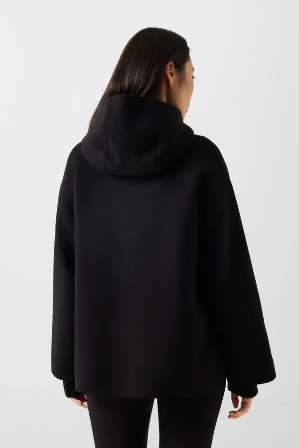Bogner Trixie Hooded Wool Sweatshirt - Black