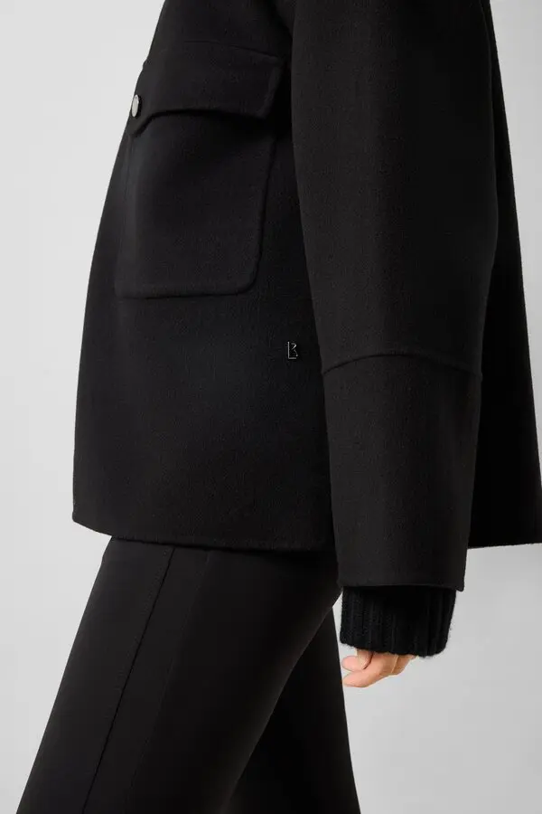 Bogner Trixie Hooded Wool Sweatshirt - Black