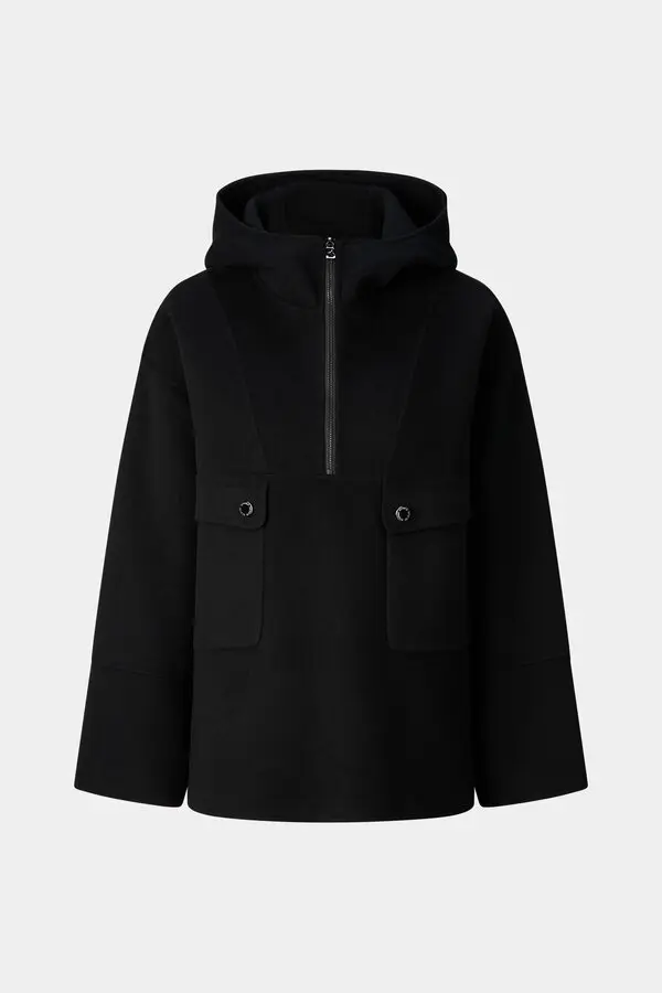 Bogner Trixie Hooded Wool Sweatshirt - Black
