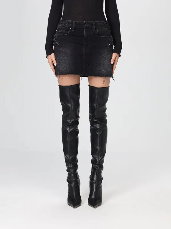 Balenciaga Denim Skirt