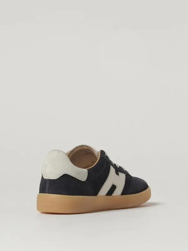 Hogan Lace-up Suede Sneakers - Blue